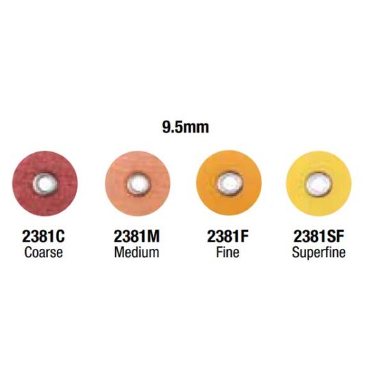 Sof-Lex Extra-Thin Contouring and Polishing Discs, Superfine - 3/8 ...